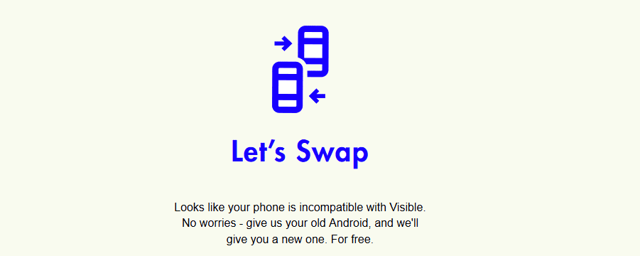 Visible's Swap Program Now Offering Better Phones