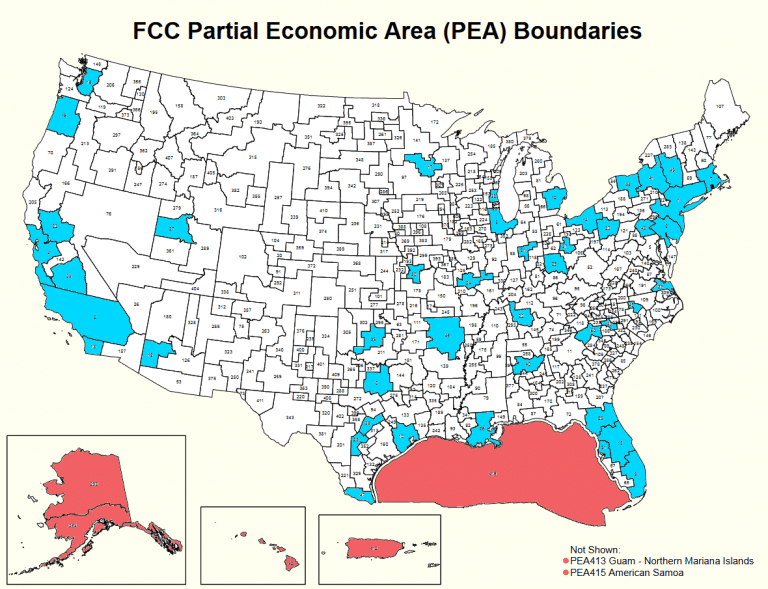 C-Band Coverage Maps